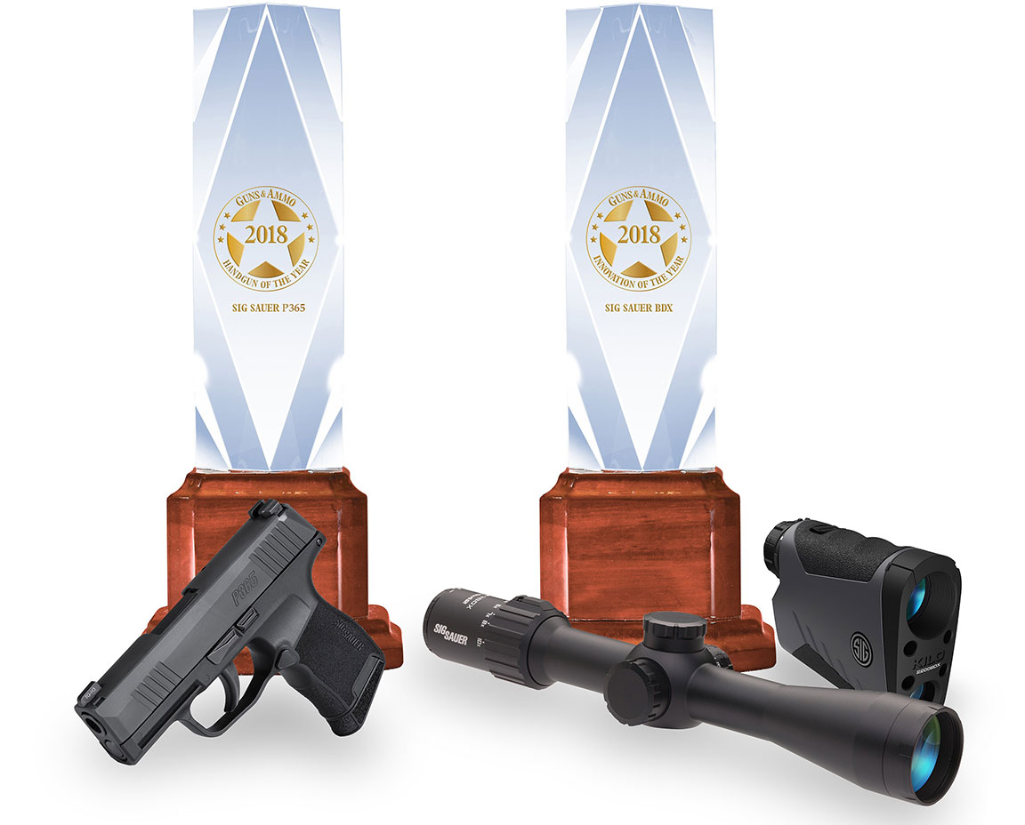 SIG SAUER Wins two Guns and Ammo Awards