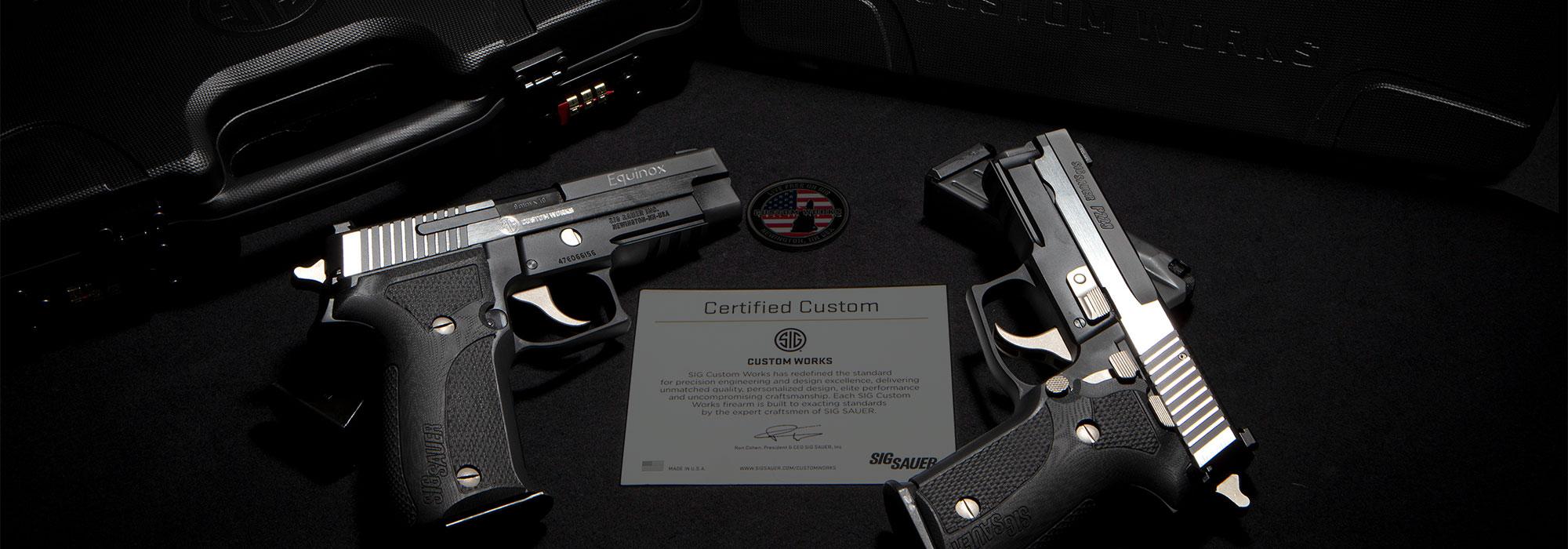 NEW! SIG SAUER Introduces SIG Custom Works Equinox Series