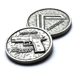 Official SIG SAUER Legion Coin for the P226 SAO | SIG SAUER