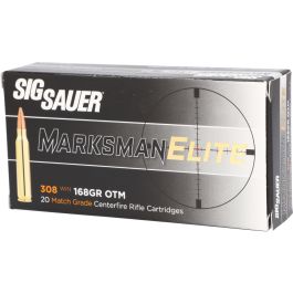 308WIN, 168GR, Elite Match Grade, OTM