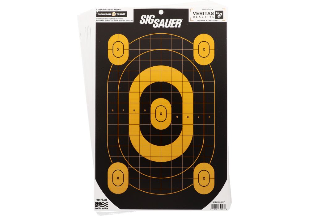 SIG SAUER - REACTIVE TARGETS (20 PACK)