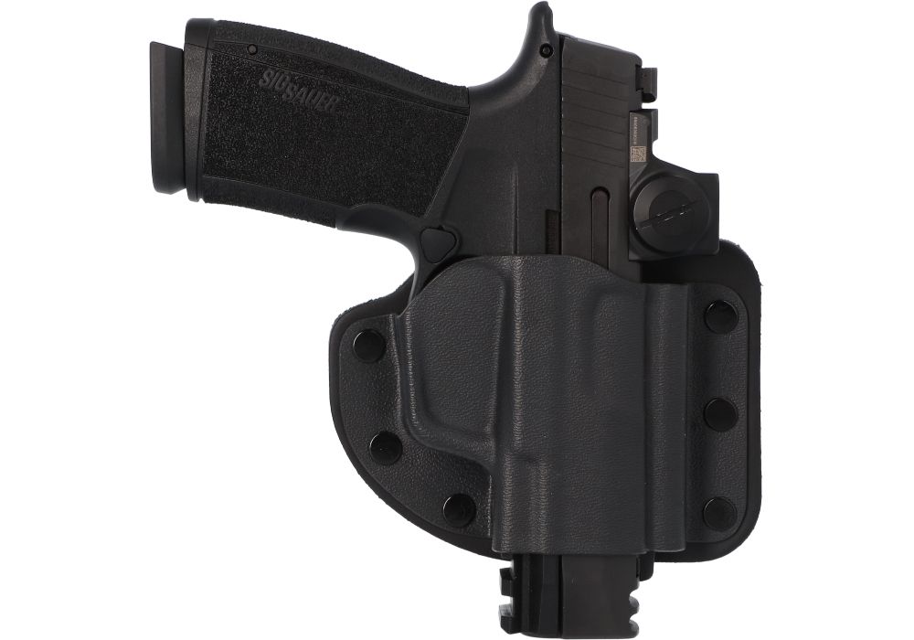 P365-XMACRO MODULAR HOOK AND LOOP CROSSBREED HOLSTER-BLACK
