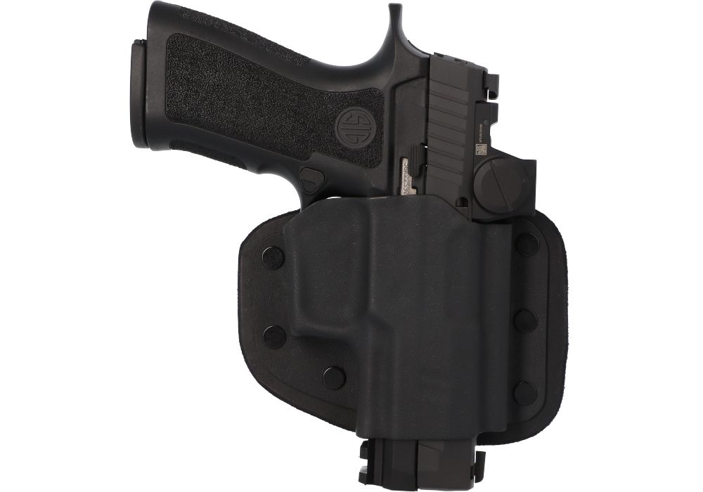 P320 COMPACT & XCARRY MODULAR HOOK AND LOOP CROSSBREED HOLSTER-BLACK