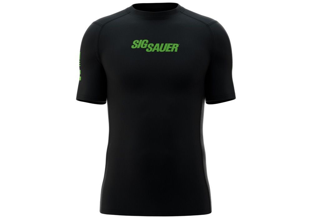 SIG SAUER RASH GUARD - BLACK