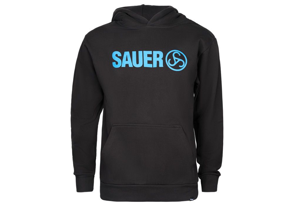 SAUER LOGO HOODIE - BLACK