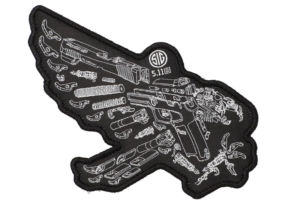 5.11 SIG SAUER SCHEMATIC EAGLE PATCH