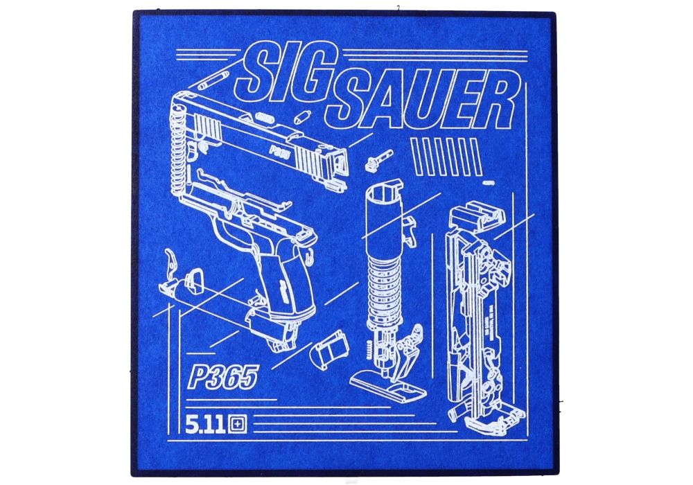 5.11 SIG SAUER SCHEMATIC PATCH