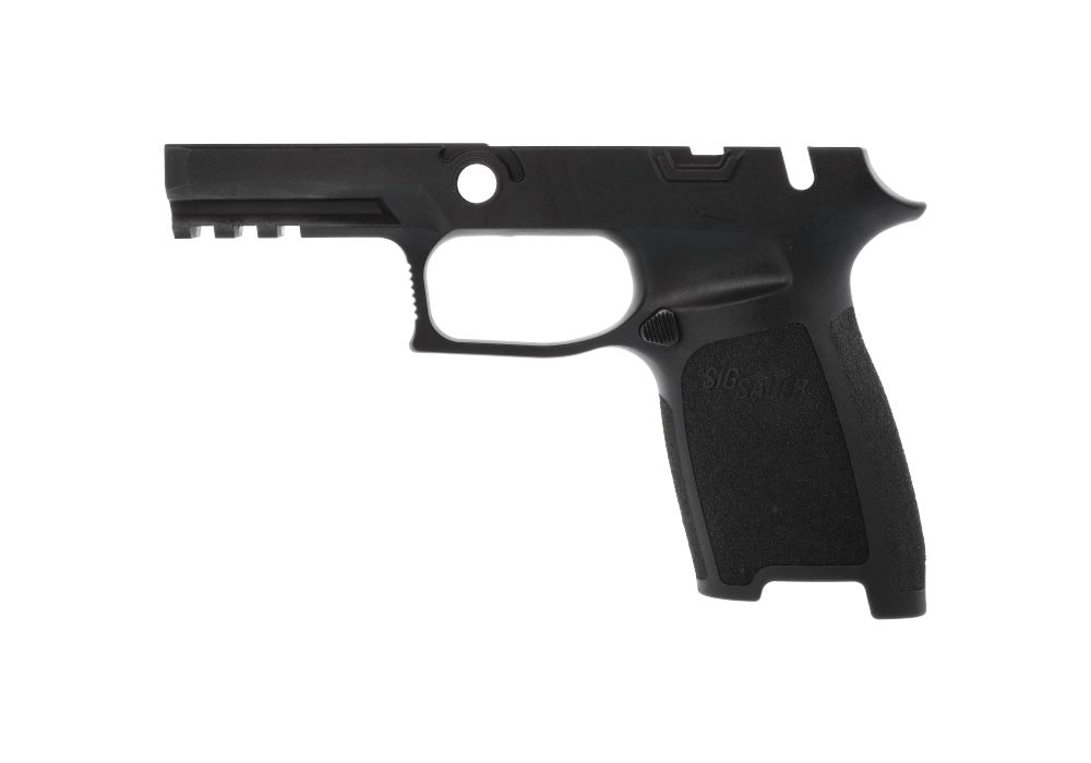 P320 CARRY 9MM/40/.357 MANUAL SAFETY GRIP MODULE - BLACK