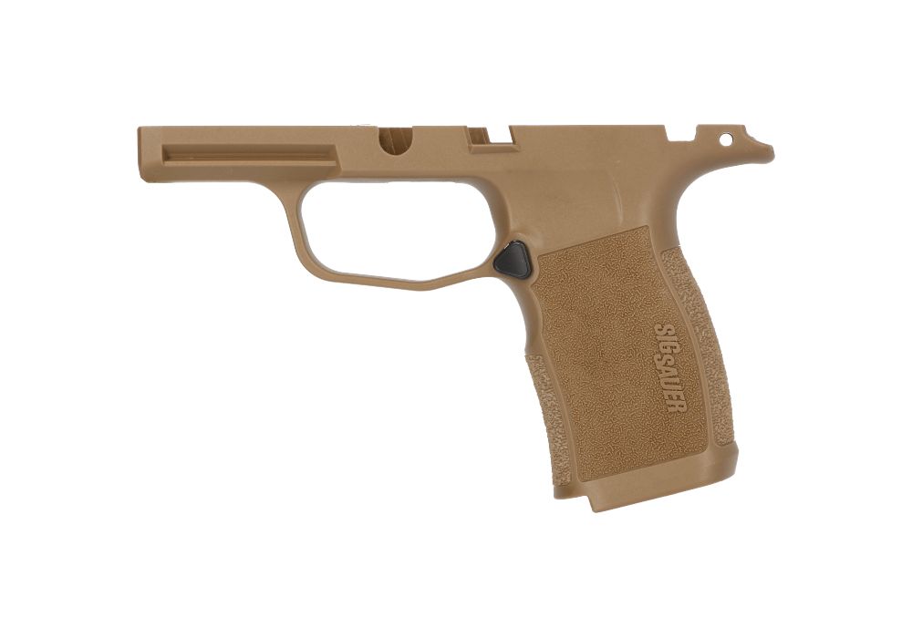 P365-XL 9MM/380 MANUAL SAFETY GRIP MODULE - COYOTE TAN