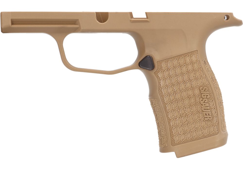 P365-XL 9MM/380 LASER ENGRAVED GRIP MODULE - COYOTE BROWN