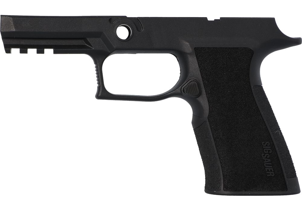 P320 XCARRY 10MM/.45 ACP GRIP MODULE - BLACK, MEDIUM GRIP