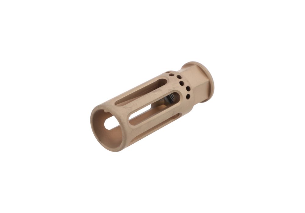5.56 FLASH HIDER MUZZLE COMPENSATOR COMBO - FDE