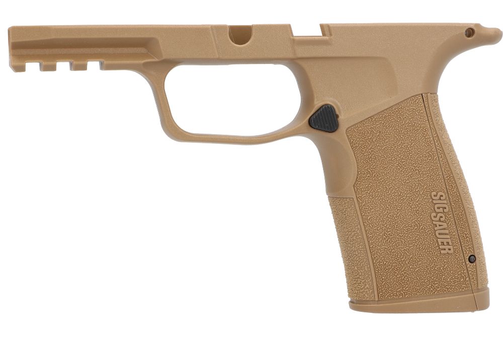 P365-XMACRO 9MM GRIP MODULE - COYOTE BROWN