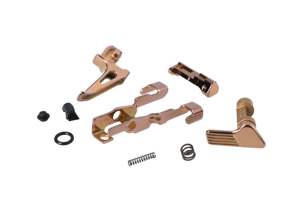 P320 CONTROLS PARTS KIT - HIGH POLISH ROSE GOLD