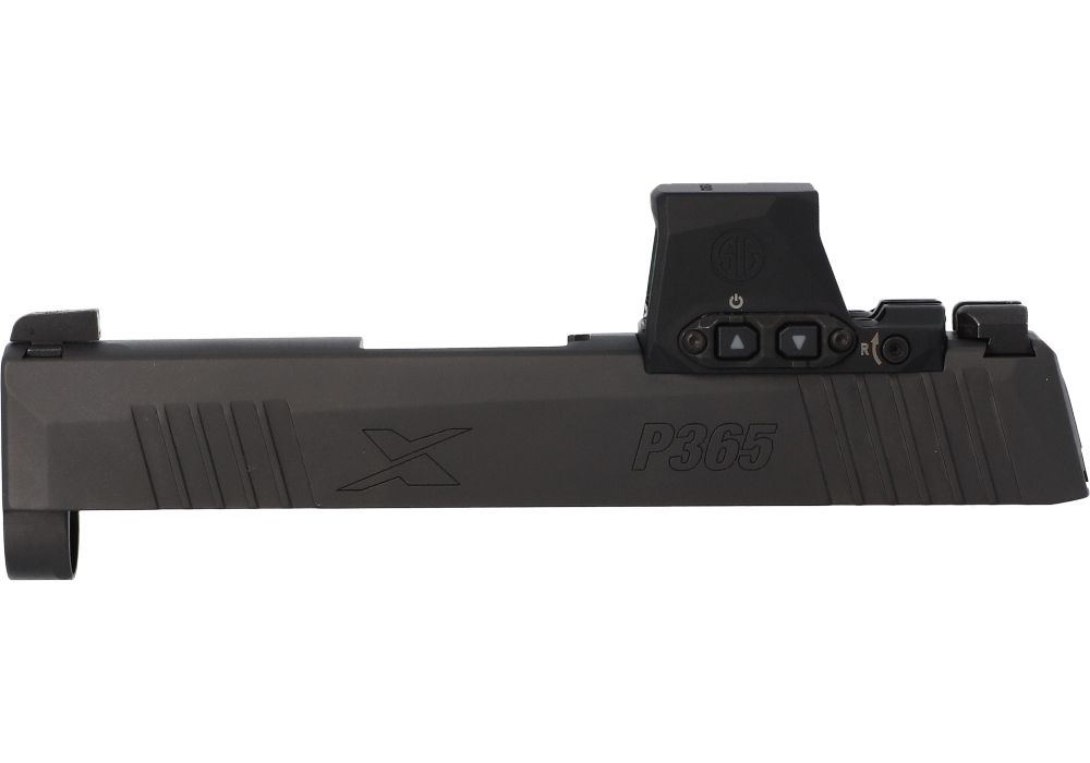 P365 9MM 3.1" SLIDE ASSEMBLY, ROMEO-X COMPACT, BLACK