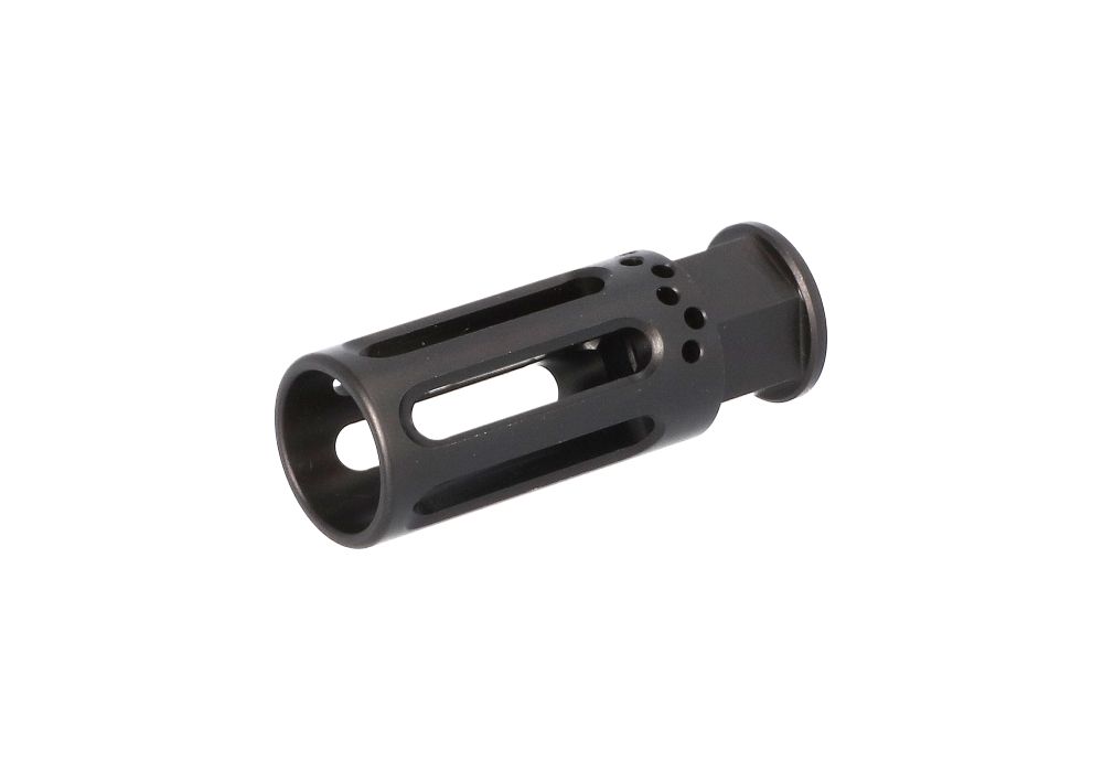 5.56 FLASH HIDER MUZZLE COMPENSATOR COMBO - BLACK