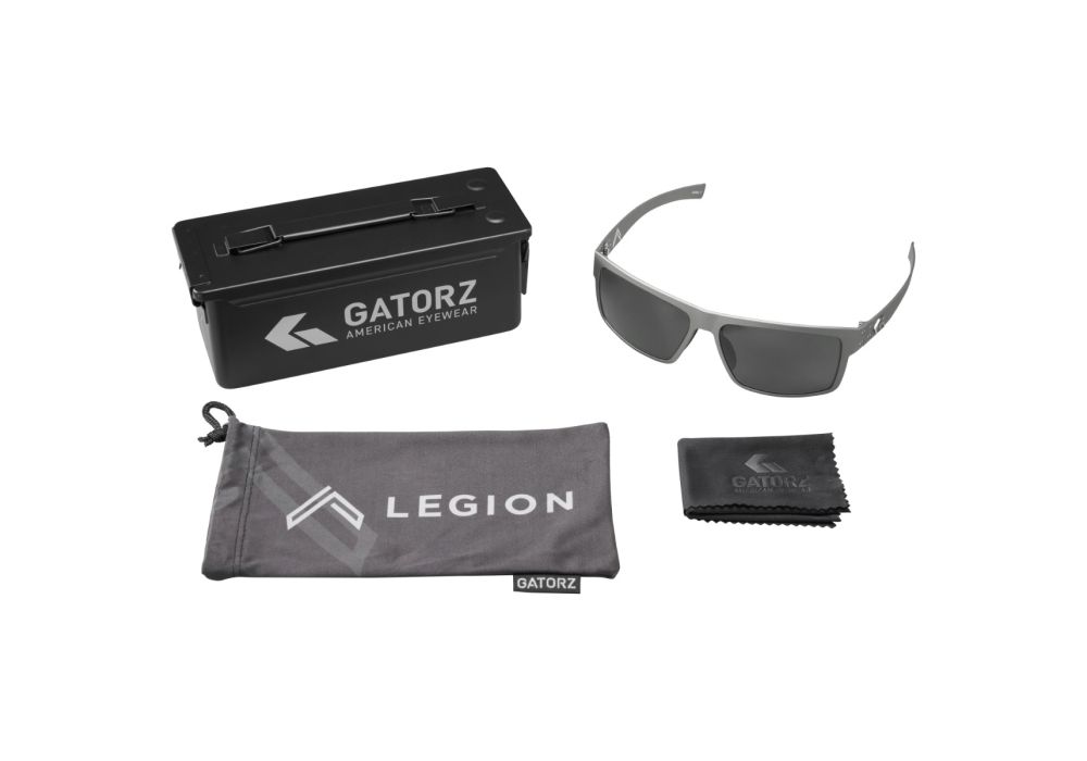 LEGION POLARIZED SMOKED SUNGLASSES - GATORZ