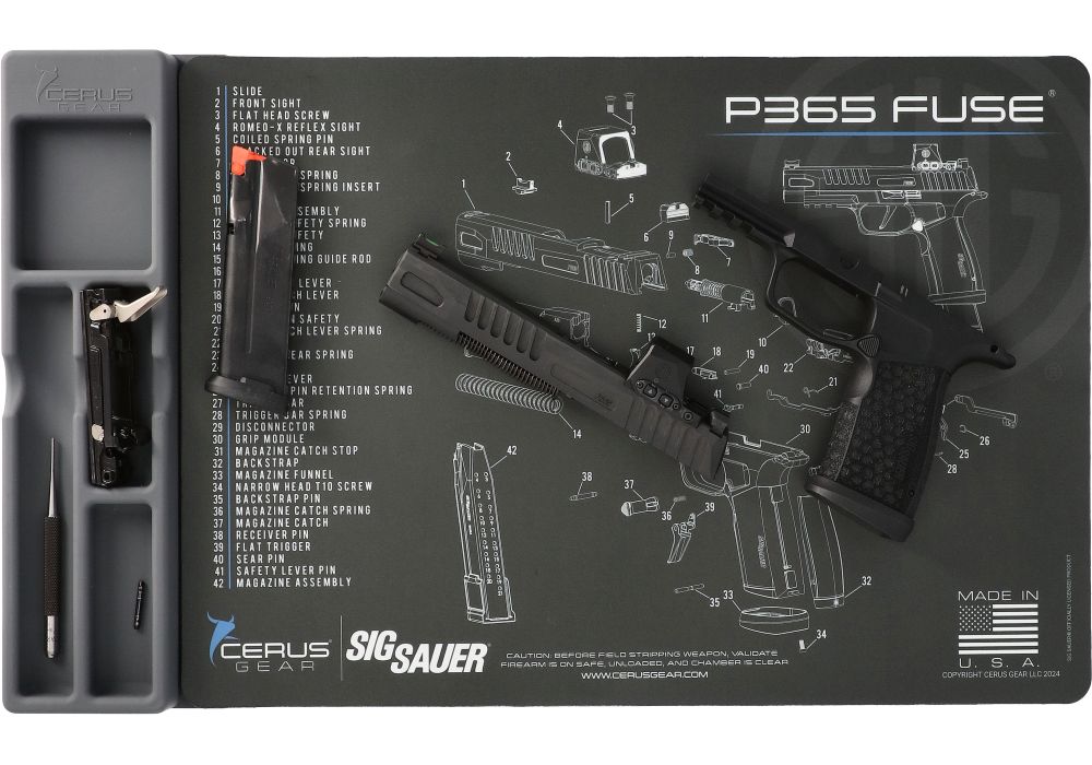 CLEANING MAT ORGANIZER TRAY - CERUS GEAR