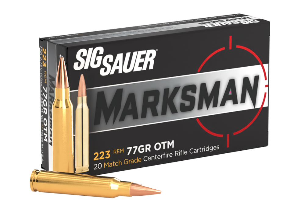 223REM, 77GR, Elite Match Grade, OTM