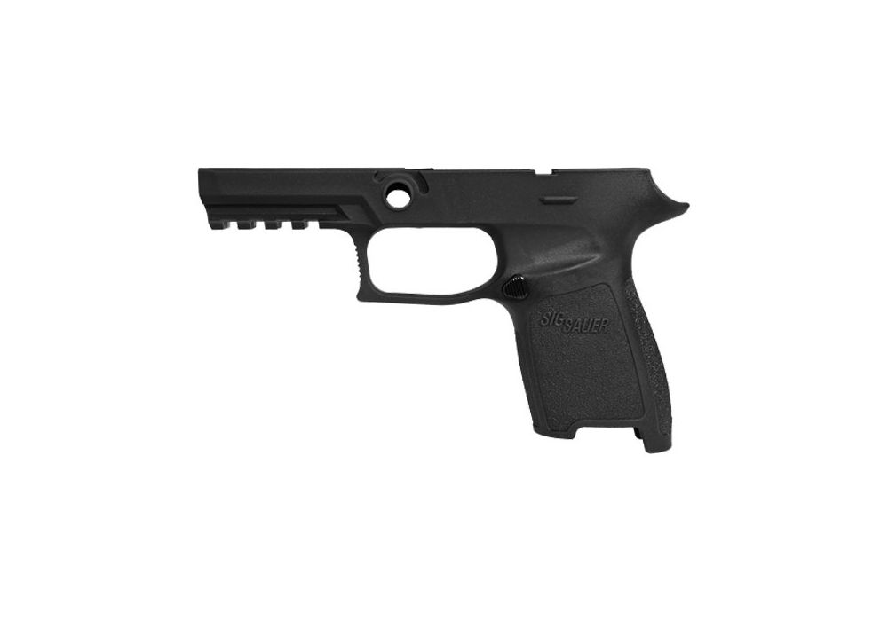 P320 COMPACT 9MM/40/.357 GRIP MODULE - BLACK, MEDIUM GRIP