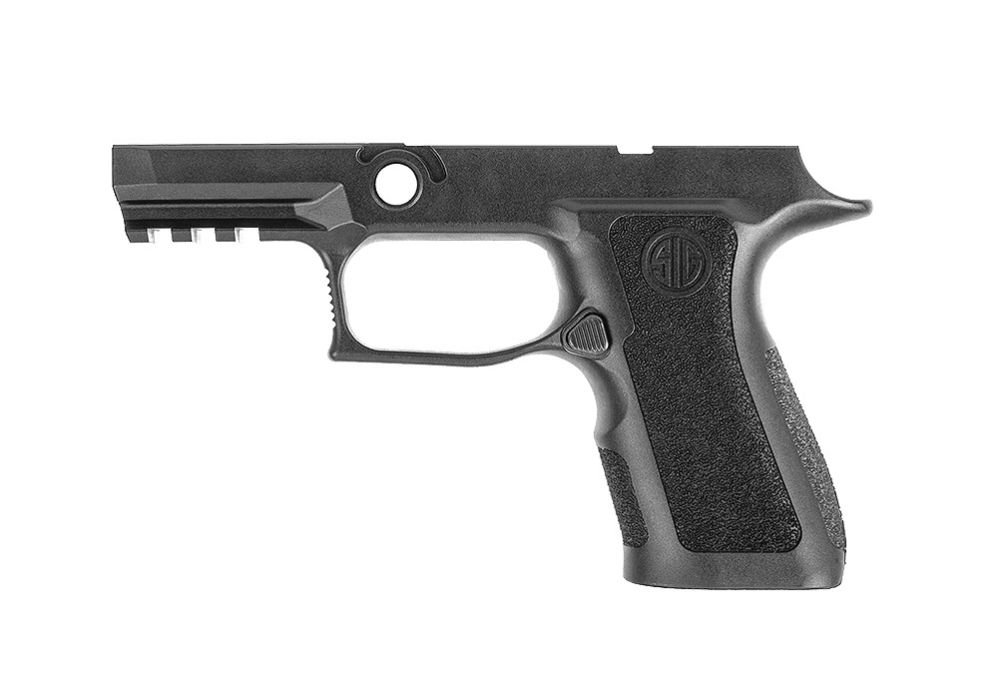 P320 XCOMPACT 9MM/40/.357 GRIP MODULE - BLACK, MEDIUM GRIP