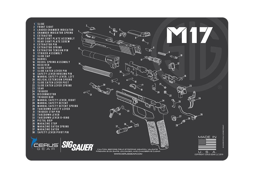 M17 Gun Mat - Cerus Gear