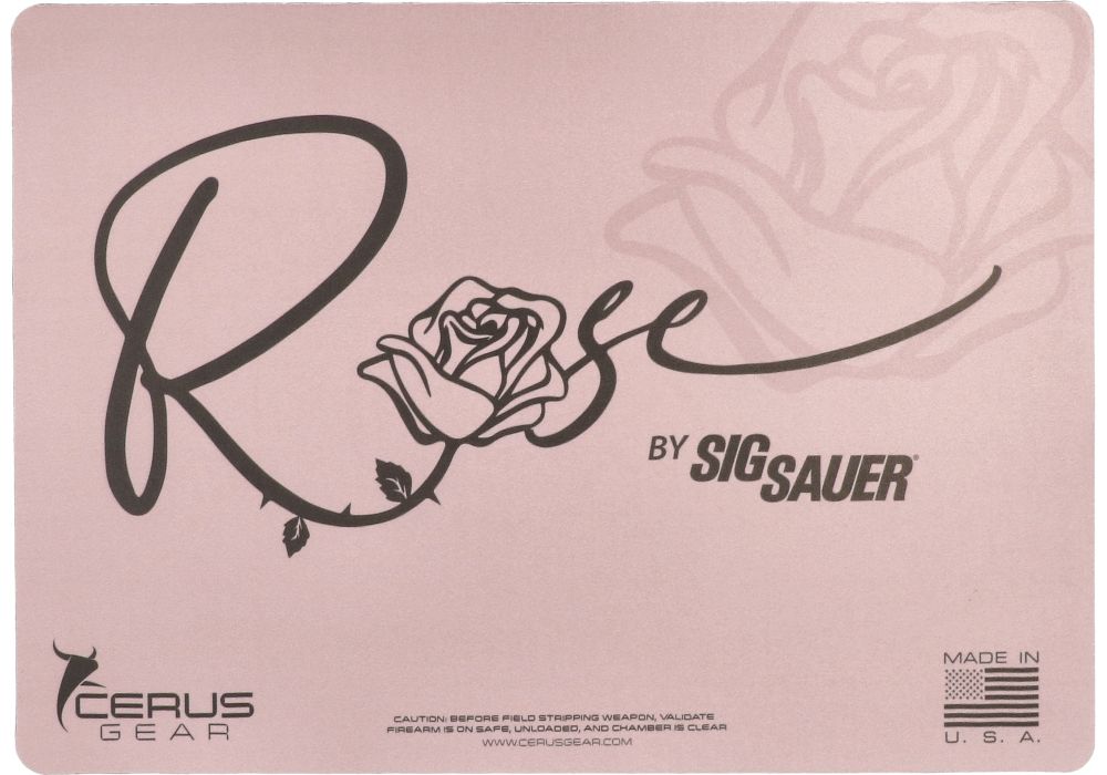 ROSE BY SIG SAUER CLEANING MAT, MAUVE - CERUS GEAR