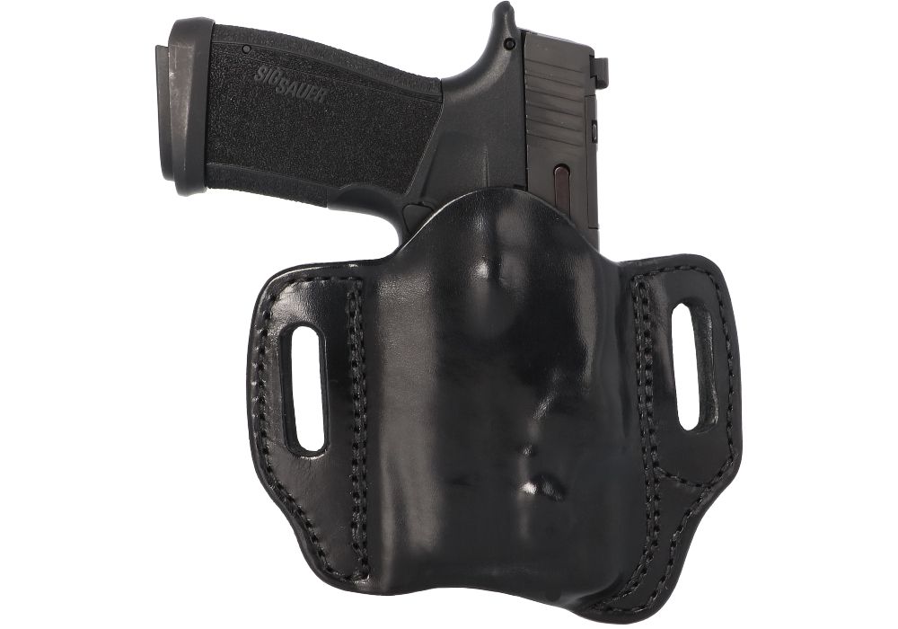 P365-XMACRO OWB MITCH ROSEN PREMIUM LEATHER LIGHT-BEARING HOLSTER