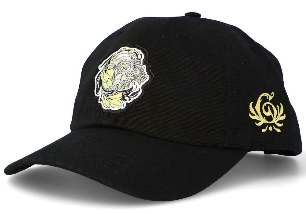 SIG INK SKULL SNAPBACK HAT - BLACK