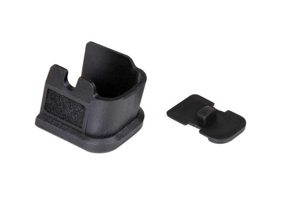 P320 21RD 9MM EXTENDED MAGAZINE BASEPLATE, BLACK