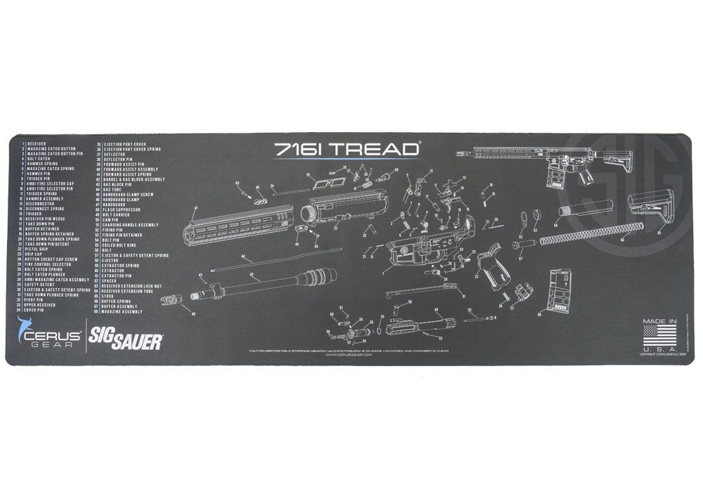 716I TREAD GUN MAT - CERUS GEAR
