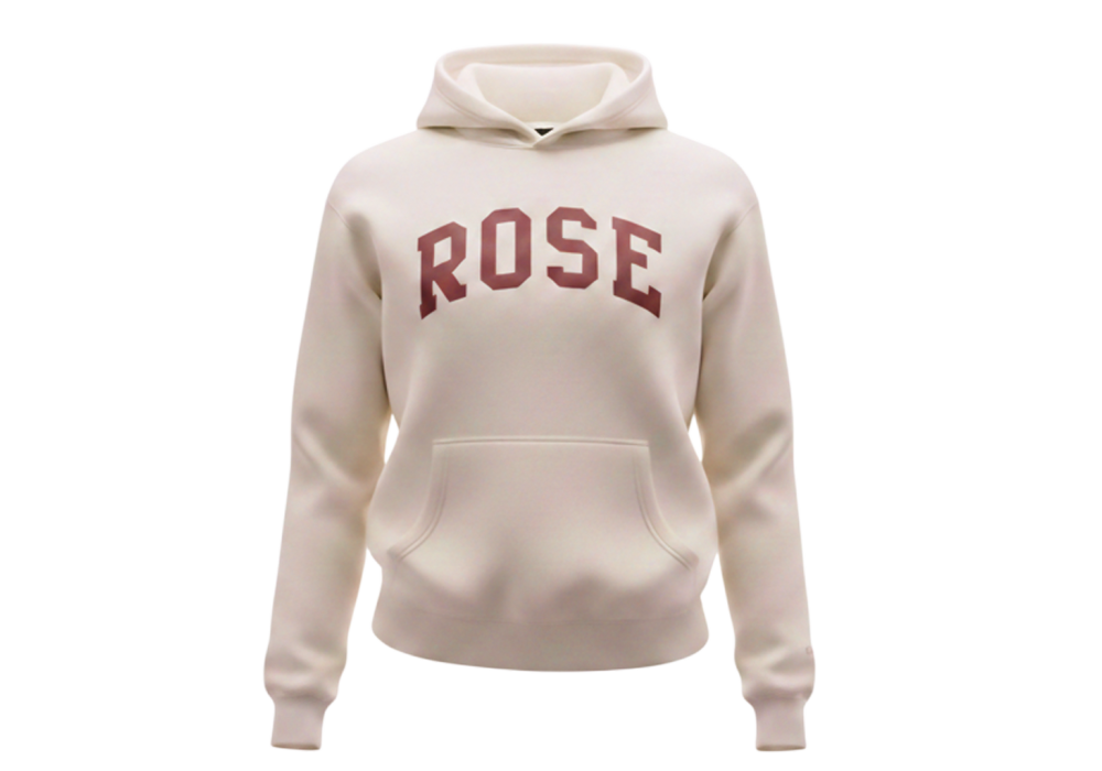 ROSE CLASSIC HOODIE - BEIGE