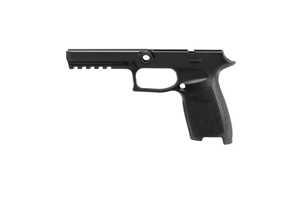 P320/P250 FULL 9MM/40/.357 GRIP MODULE - BLACK, MEDIUM GRIP
