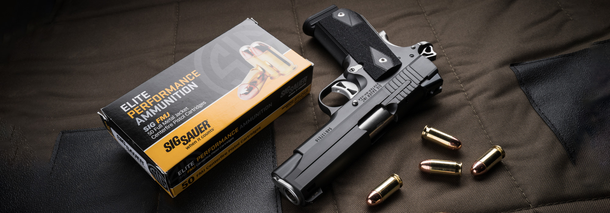 SIG SAUER 1911 Nightmare Fastback Custom Classic 45 Pistol