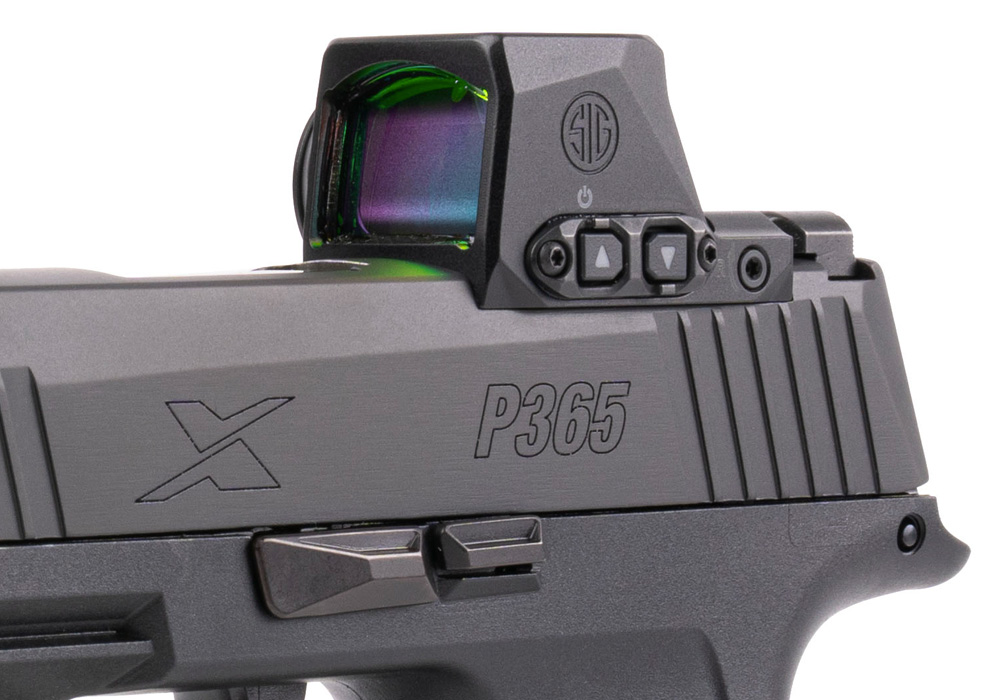 P365-XL 9MM 3.7" SLIDE ASSEMBLY, ROMEO-X COMPACT, BLACK