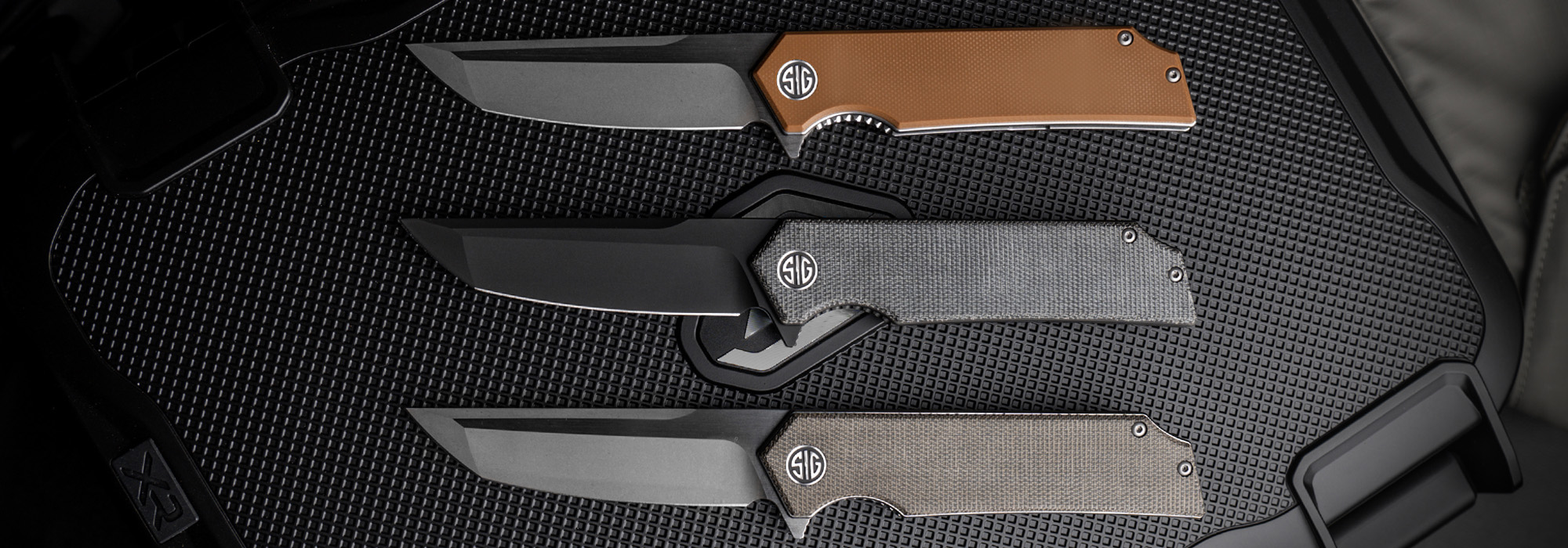 SIG SAUER TSURU TANTO KNIFE - MICARTA BLACK