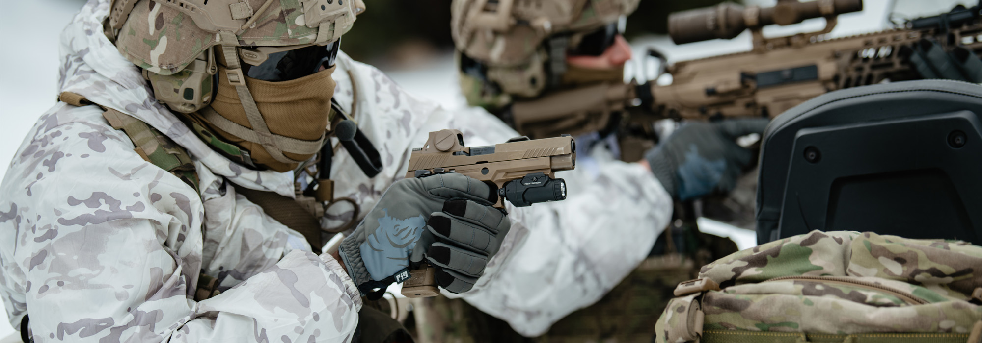 P320-M17 9MM 4.7" SLIDE ASSEMBLY, ROMEO-M17, COYOTE