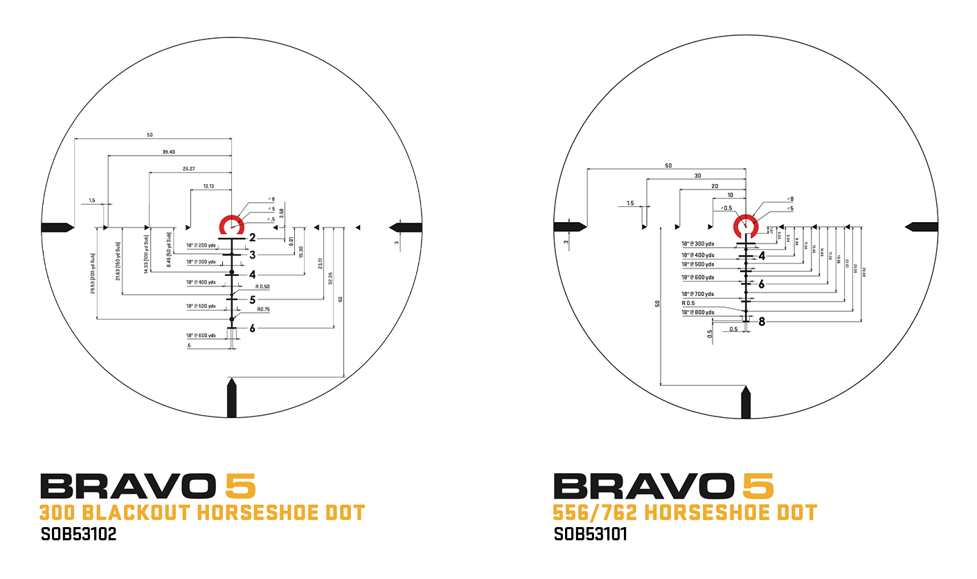 SIG SAUER BRAVO 5 5x32 mm Battle Sight | SIG BRAVO 5