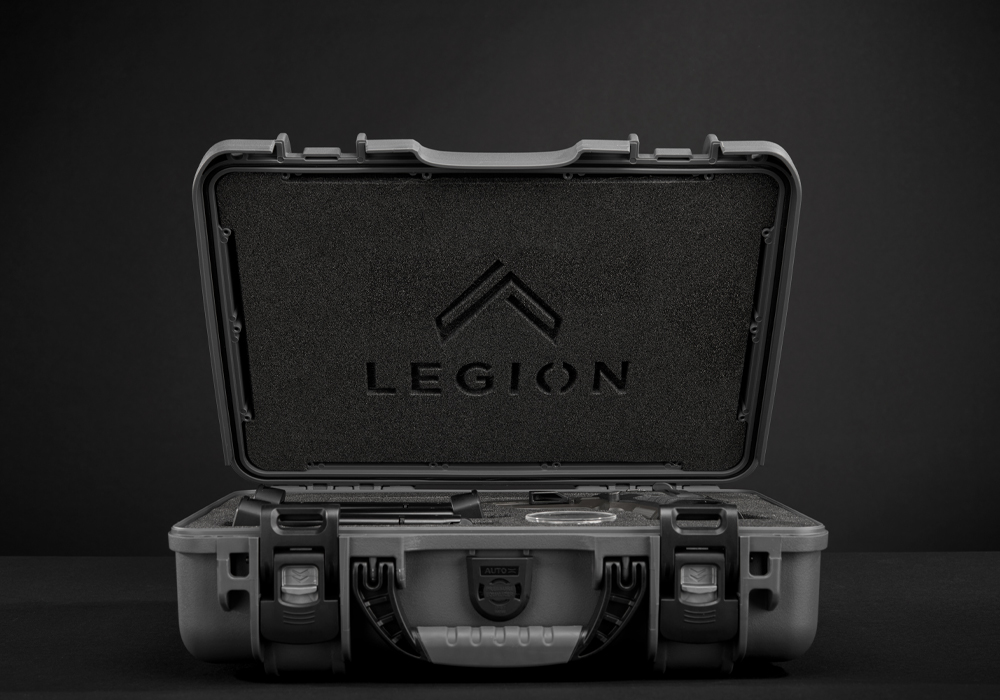 LEGION HARD PISTOL CASE - GRAY - WILSON CASE
