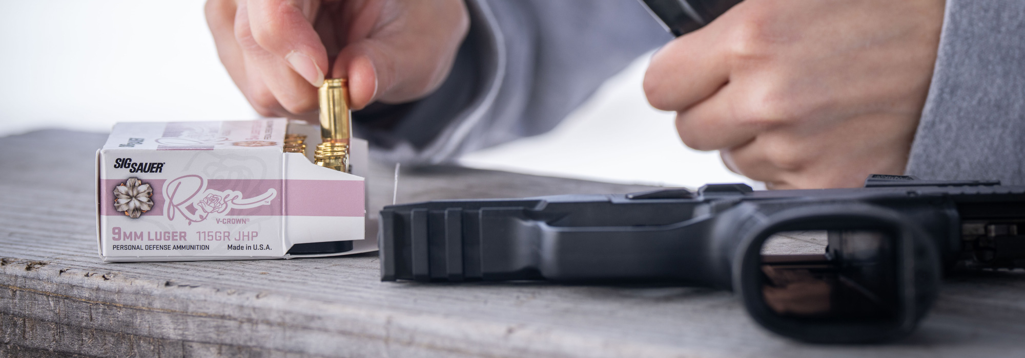 P365-XL COMP ROSE | Stylish 9MM Pistol | SIG SAUER