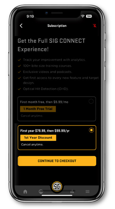 SIG CONNECT Premium Membership Subscriber Discounts