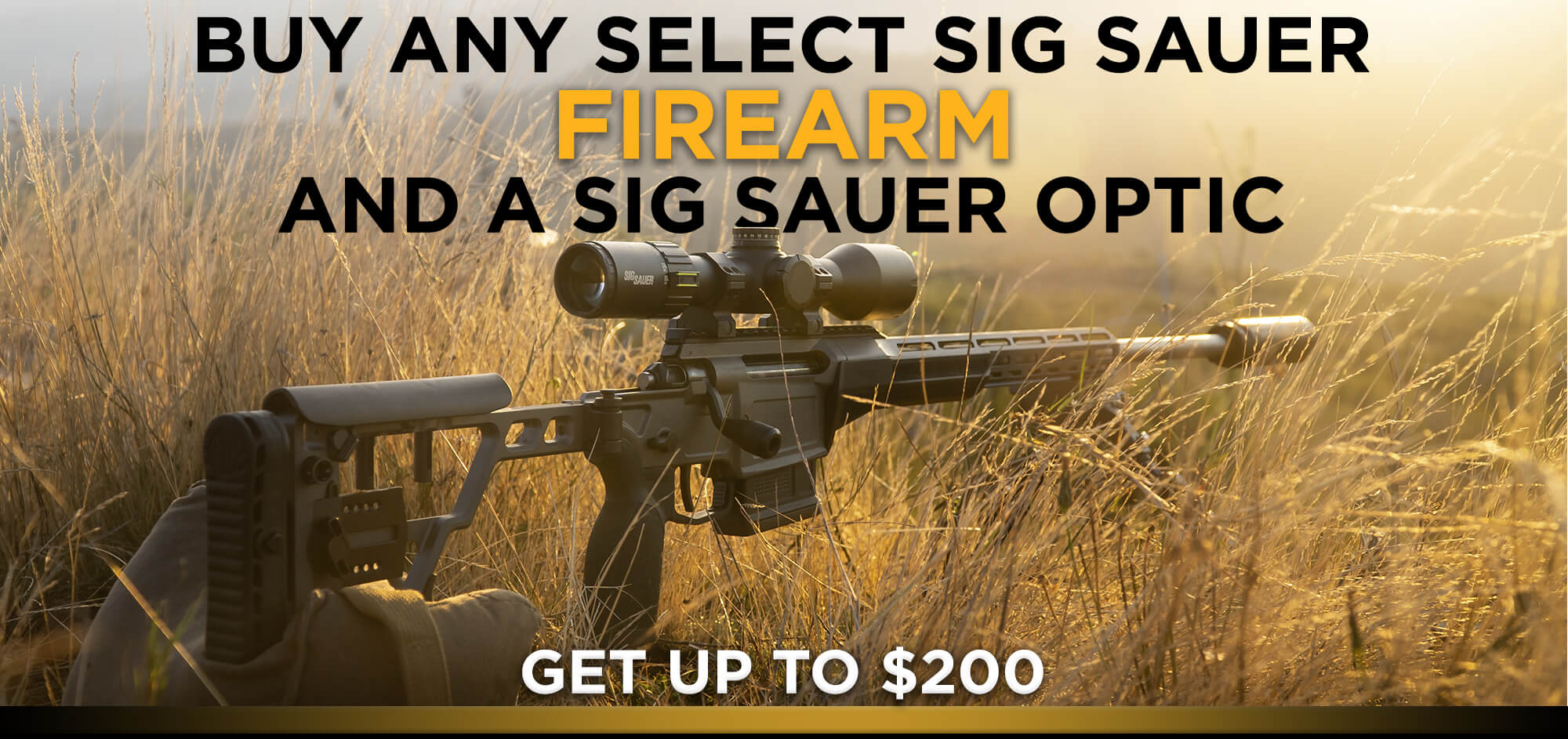 SIG SAUER Gun Promotions | Get up to $200